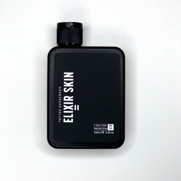 Tattoo Sun Protectant SPF (Prevents Fading) | ELIXIR SKIN